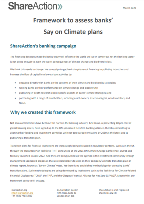 ShareAction | ShareAction | Harness the power of investment