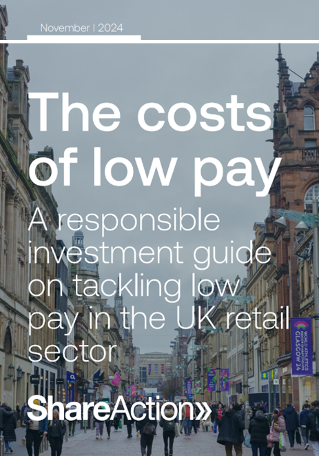 ShareAction | a responsible investment guide on tackling low pay in…